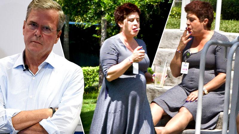 Presidential Hopeful Jeb Bush's Daughter Caught Blowing Off Work — 'The ...