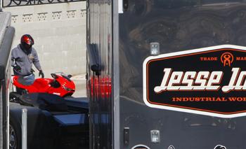 Jesse James Test Drives A Ducati
