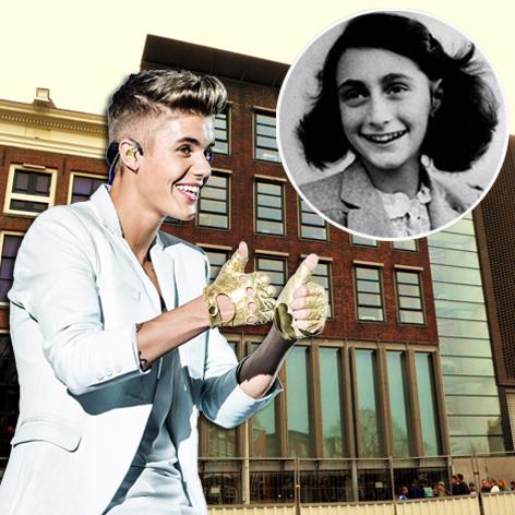Justin Bieber Said What?!? Hoped Anne Frank 'Would Have Been A Belieber'