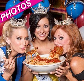 Miss America Contestants Get Saucy At Pre-Pageant Feast