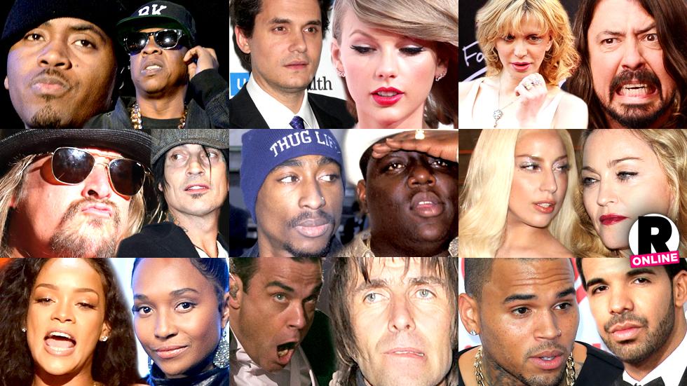 It’s War! 23 Of The Biggest Music Feuds Of All Time