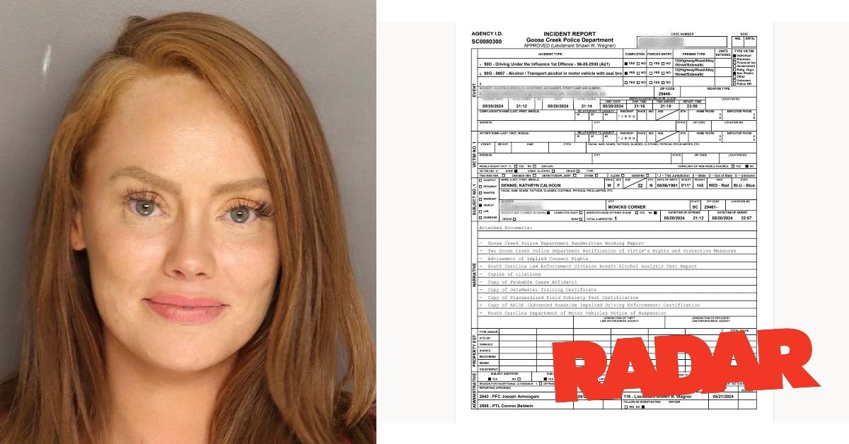 READ THE REPORT: Ex-'Southern Charm' Star Kathryn Dennis' Dramatic DUI ...