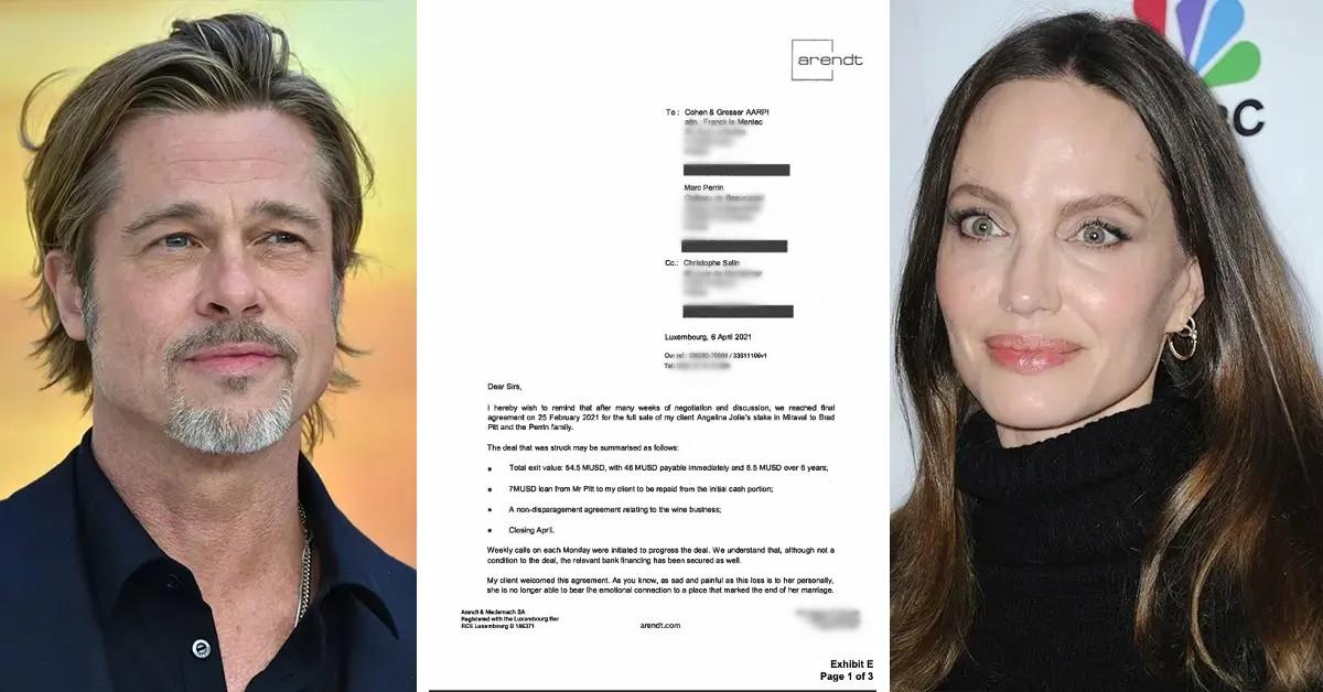 Read Angelina Jolie’s Lawyer’s Furious Email Accusing Brad Pitt of ...