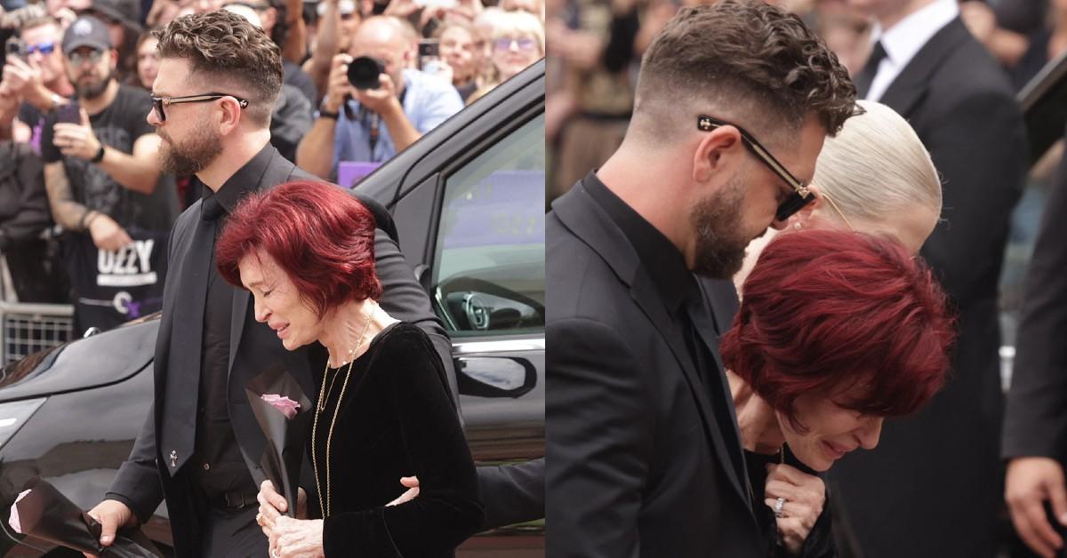 Ozzy Osbourne's Daughter Aimee Makes Rare Appearance at Funeral