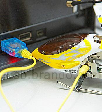 Blades Of Glory: Remote Helicopter Charges Through USB