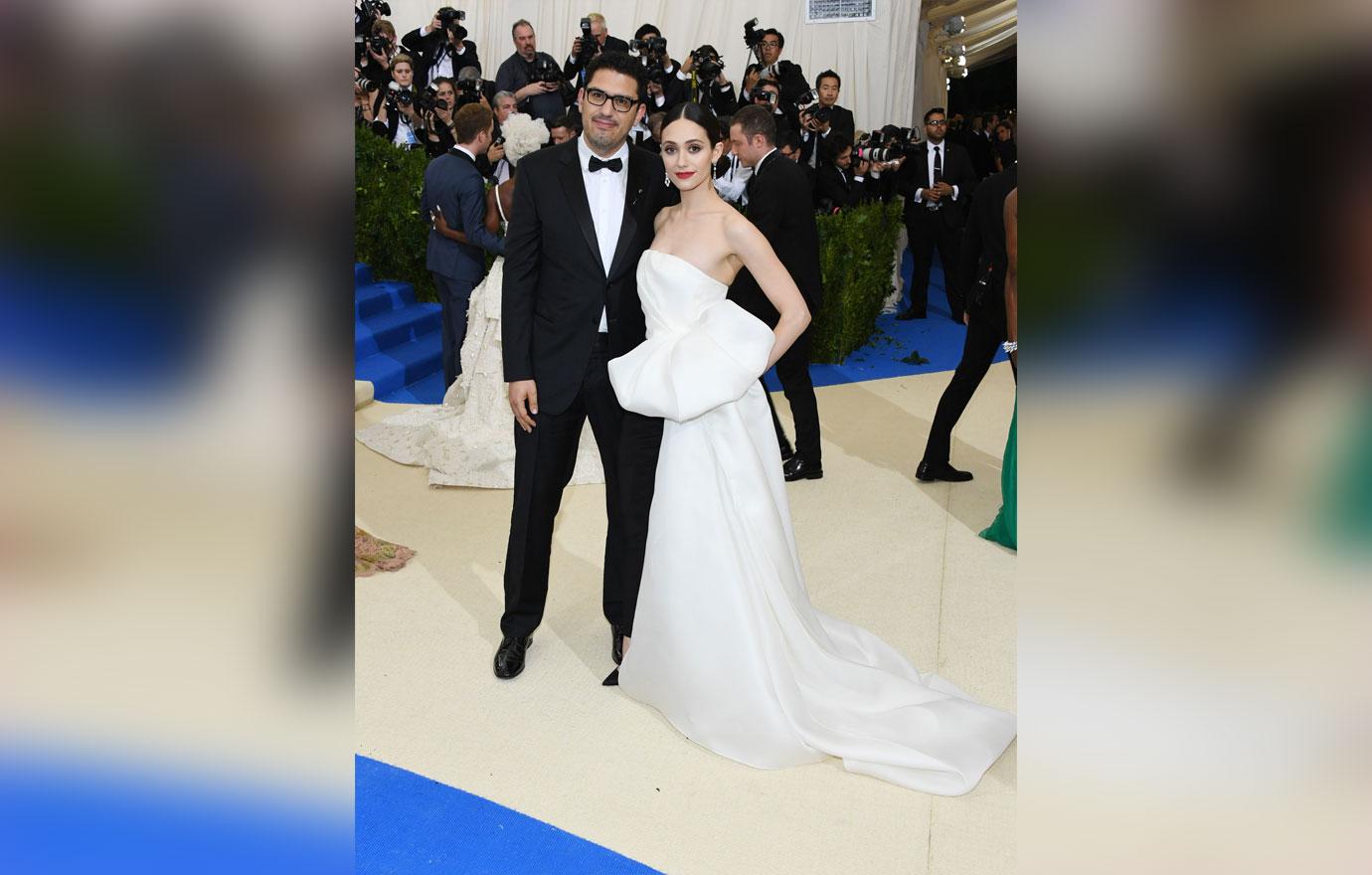 Emmy Rossum Sam Esmail Wedding Pics