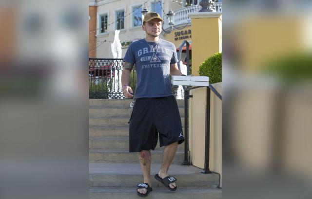 [PICS] Prince Jackson Sports New Ink & Weight Loss In Calabasas