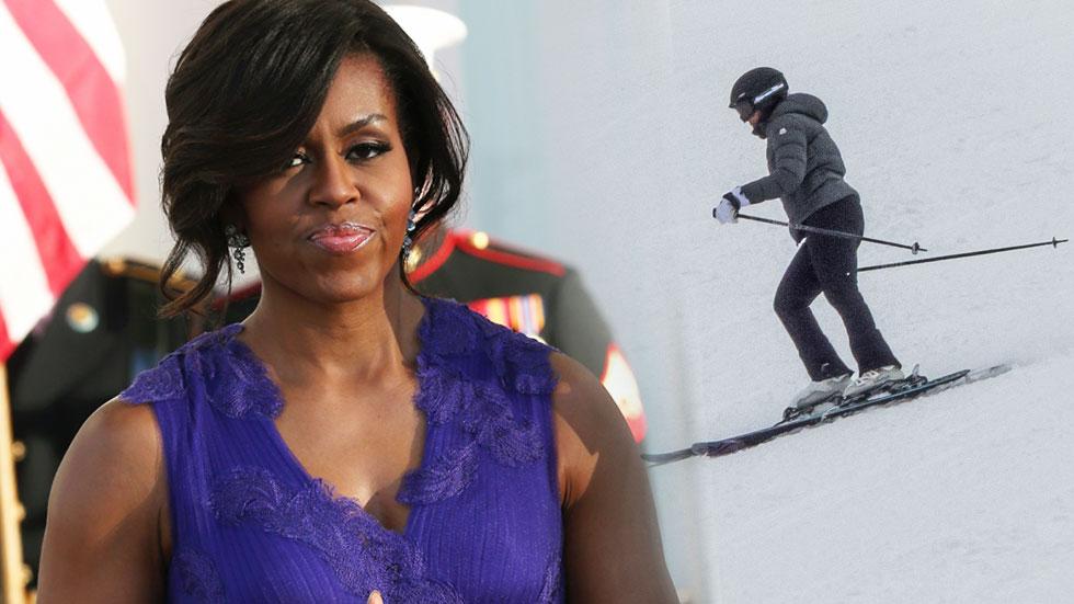 Michelle Obama Spends $57,000 On Ski Trip To Aspen With Daughters ...