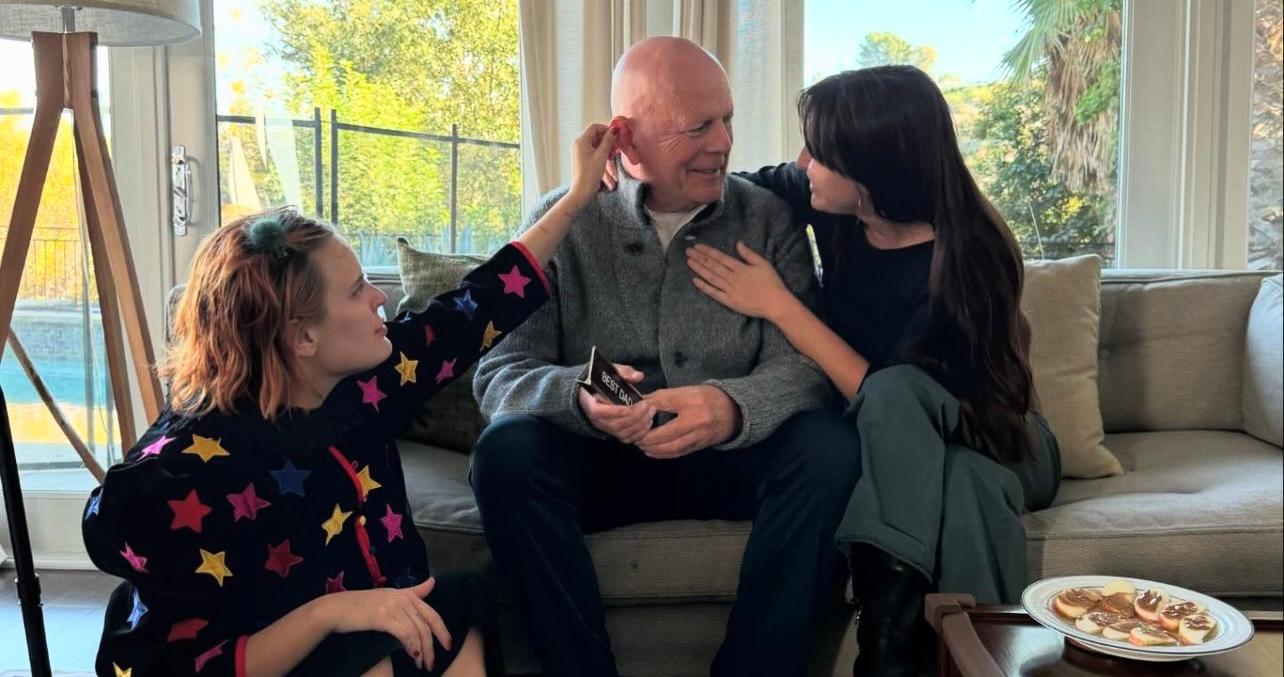 Bruce Willis In Rare Pictures Amid Dementia Fight Sparking Fan Tears