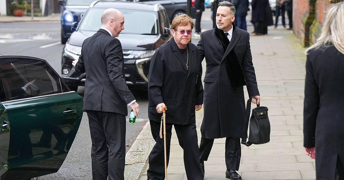 Elton John's Husband David Furnish Has Opened Up About the Singer Dying