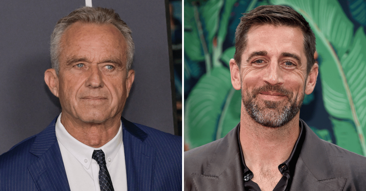 RFK Jr.'s Potential Running Mate Aaron Rodgers Discussed Sandy Hook ...