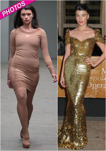 Plus-Sized Model Crystal Renn Shows Off Drastically Skinnier Bod