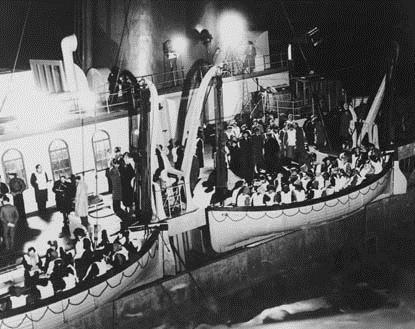 Black And White Photographs Of The Titanic And Passengers