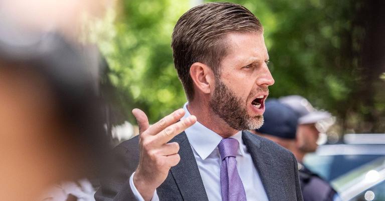 Eric Trump Compares His Father Donald Trump To Winston Churchill