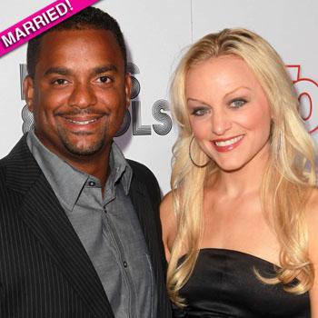 Alfonso Ribeiro And Angela Unkrich Are Married