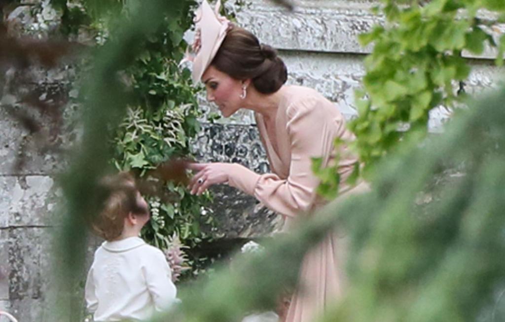 [PICS] Prince George Caught Crying At Pippa Middleton's Wedding