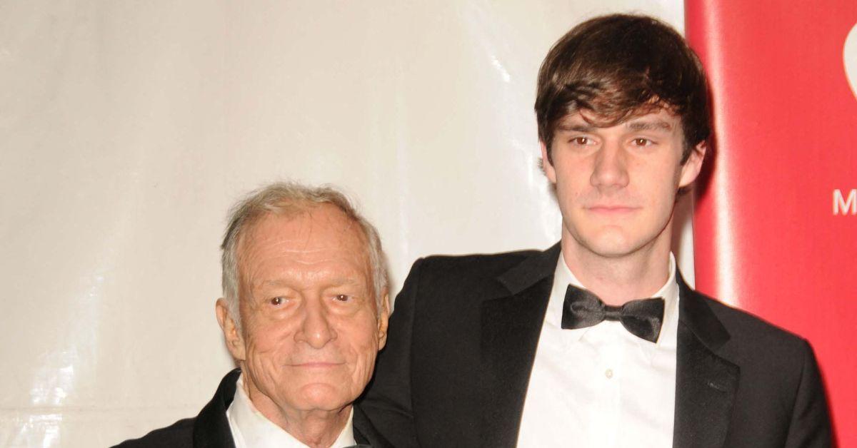 Hugh Hefner's Son Claims His Dad's Will Was Changed When He Was ...