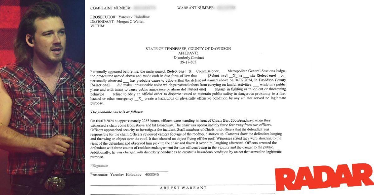Morgan Wallen Arrest: READ Prosecutor's Statement About Chair-Tossing ...