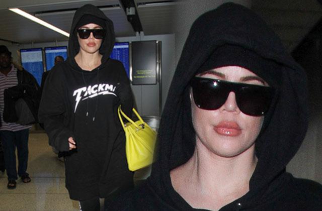 Extreme Puffy Pout: Khloe Has MASSIVE New Lips