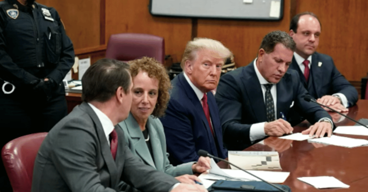Donald Trump Pleads Not Guilty To 34 Felony Counts In Hush Money Indictment