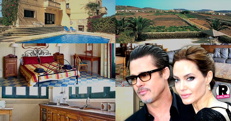 Brad Pitt And Angelina Jolie Rent Out $200,000 Worth of Luxury Villas ...