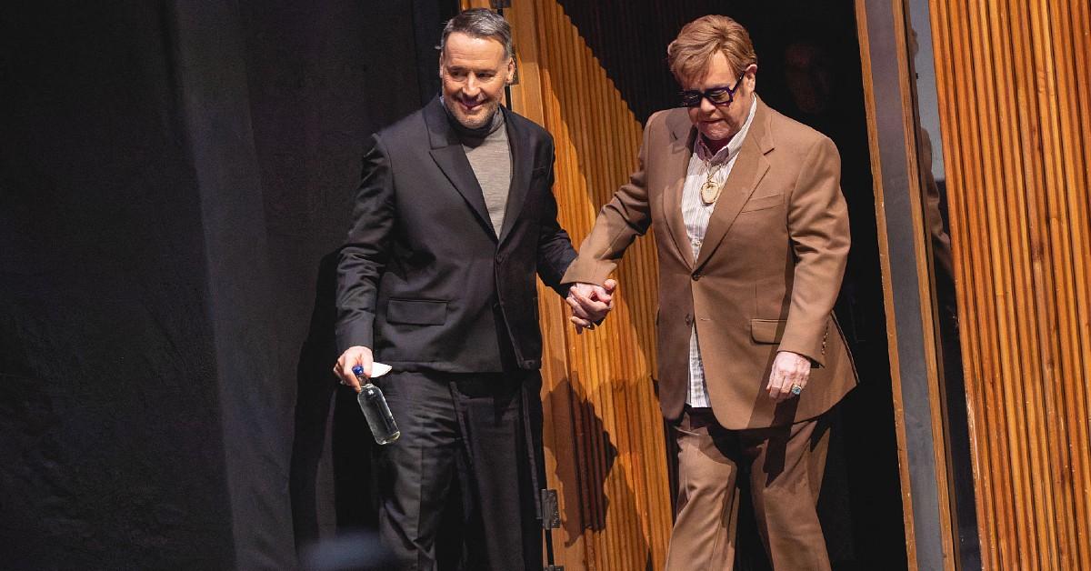 Blind Sir Elton John Can Now Barely Sign His Own Autograph For His Fans