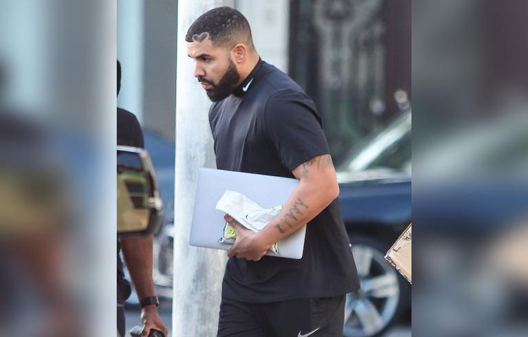 'Certified Loverboy' Drake Flexes His Giant Muscles As He Leaves LA ...