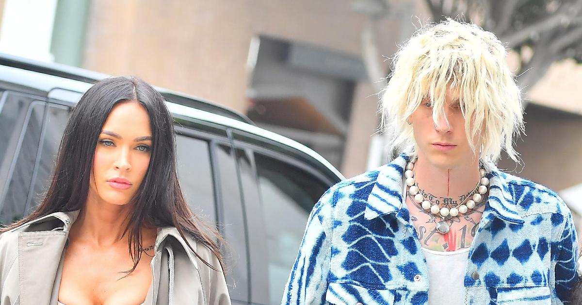 Megan Fox's Boyfriend Machine Gun Kelly's Hair Causes Controversy ...