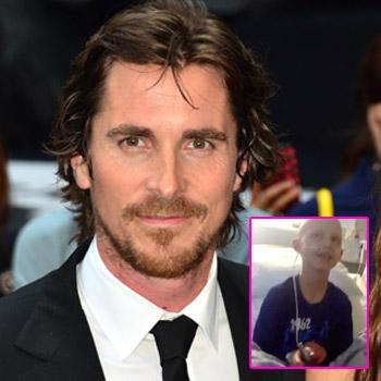 He Really Is A Superhero! Christian Bale Calls Young Batman Fan With Cancer