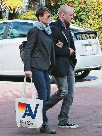 Robin Wright And Boyfriend Ben Foster Shop At Fred Segal