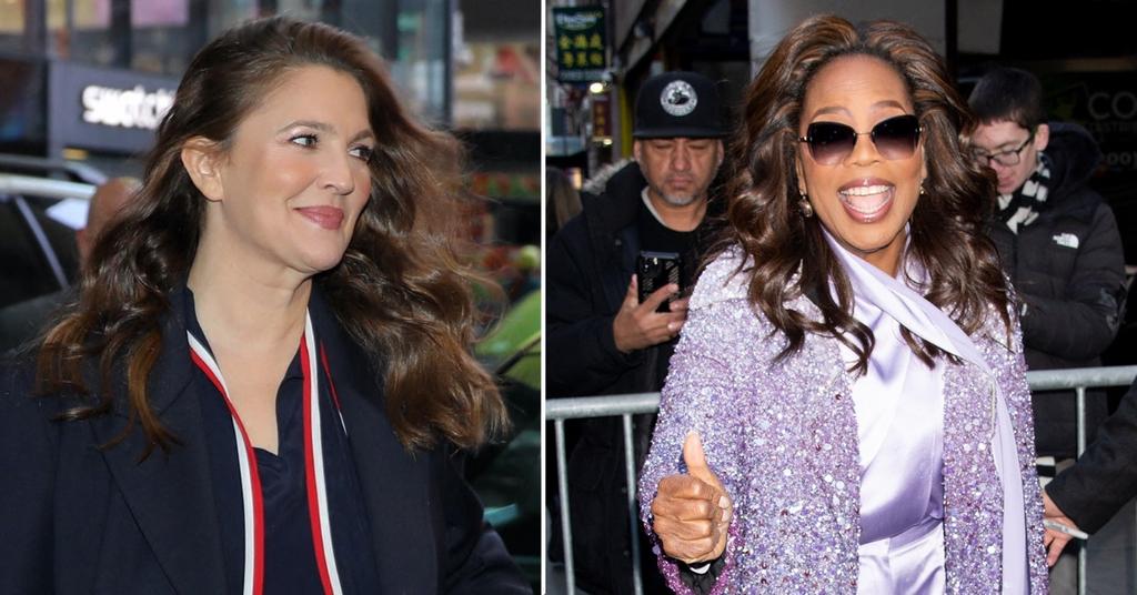 Drew Barrymore Faces Backlash for Caressing Oprah Winfrey in 'Cringey ...