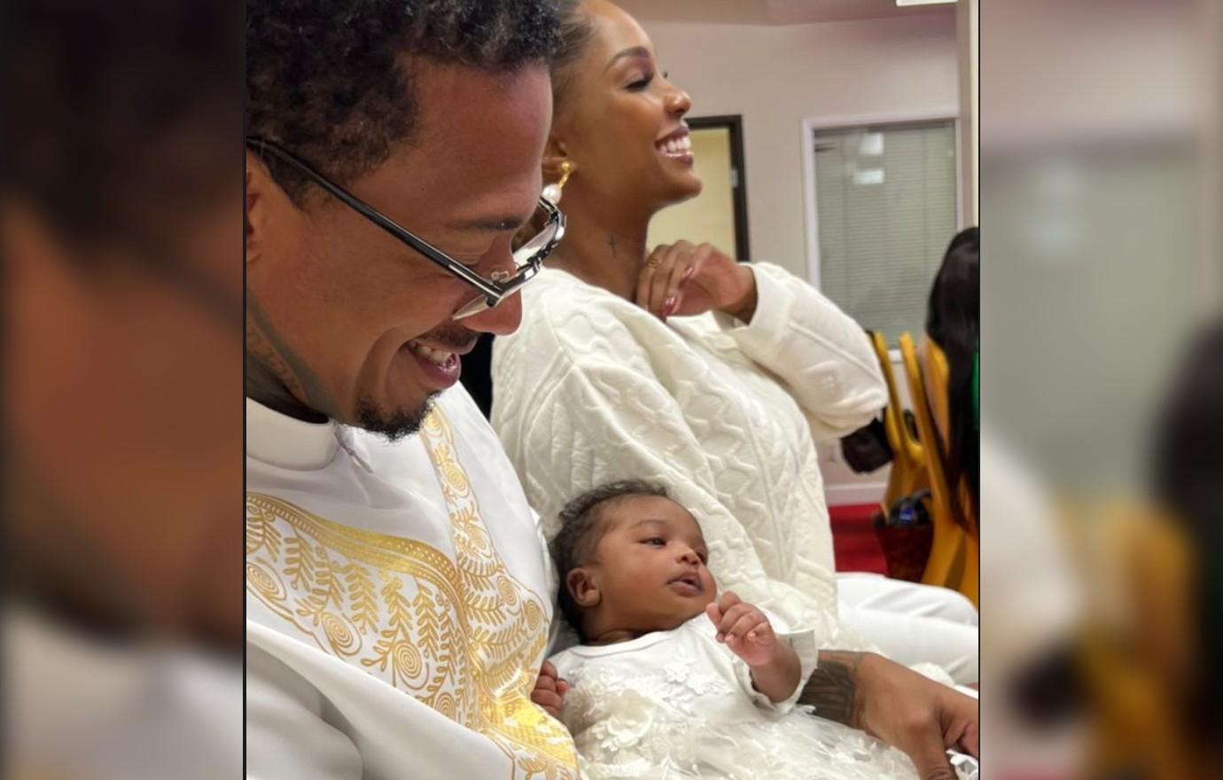 Nick Cannon And Lanisha Cole Give Look Inside Onyxs Dedication Ceremony
