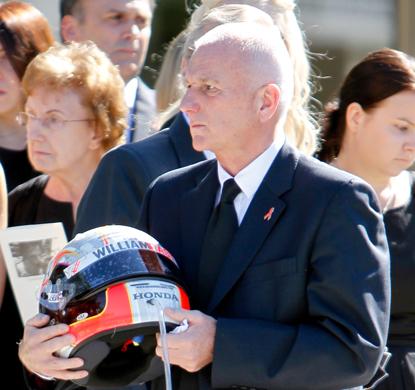 Funeral Of British Indy Car Racer Dan Wheldon In St. Petersburg