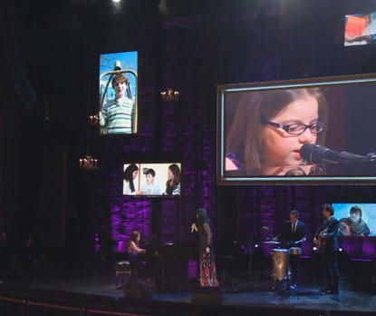 Autistic Girl Sings With Katy Perry.