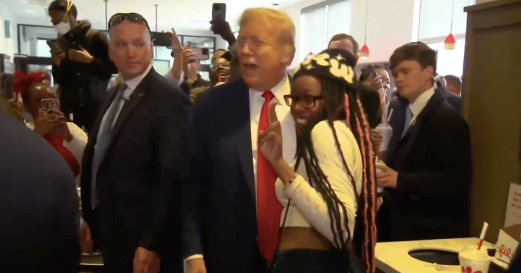Donald Trump Supporter Who Went Viral For Hug at Chick-Fil-A Says Black ...