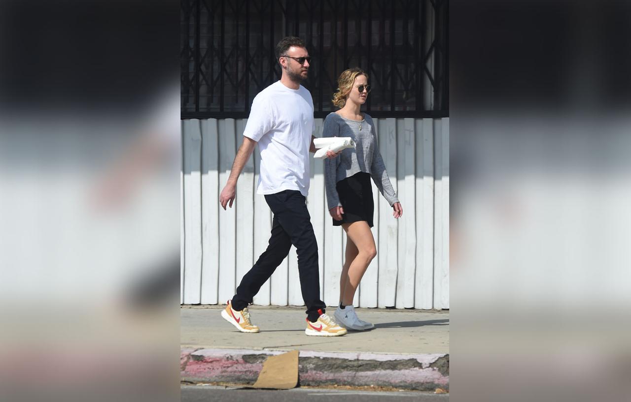 Jennifer Lawrence Shows Off Diamond Engagement Ring In New Photos