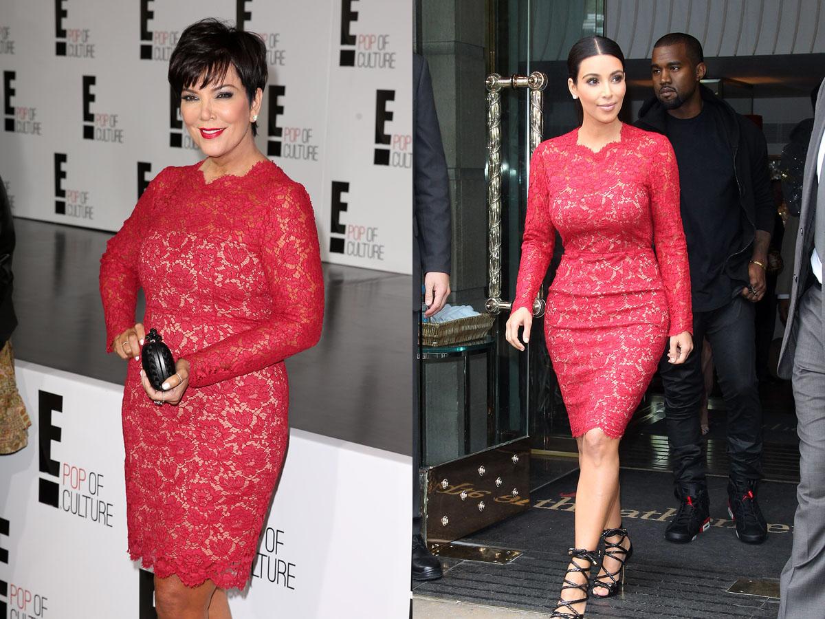 Kopy Kat Kris Keeps Up With The Kardashians — By Stealing Their Styles!