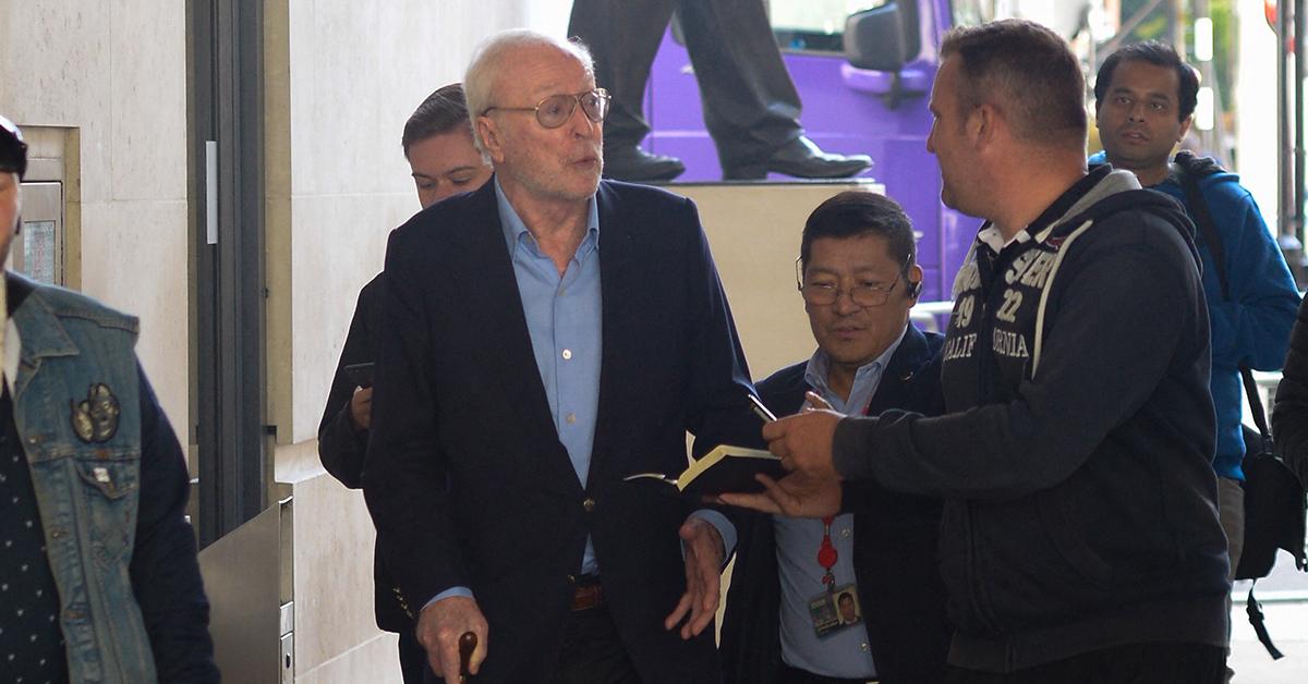 Michael Caine, 90, Spotted Using Walker After Spinal Surgery