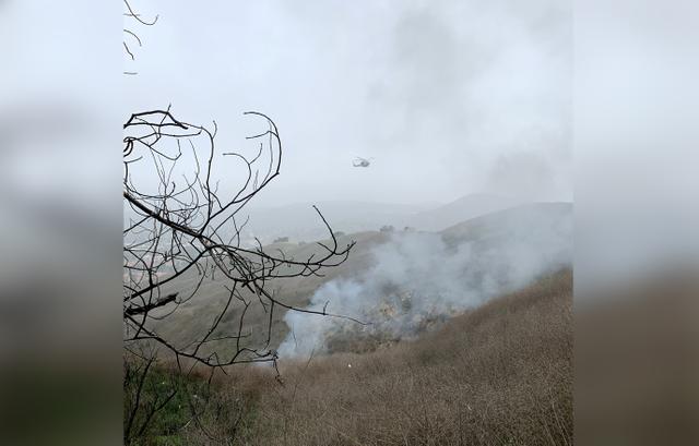 Terrifying Photos: Kobe Bryant’s Fiery Helicopter Crash Scene