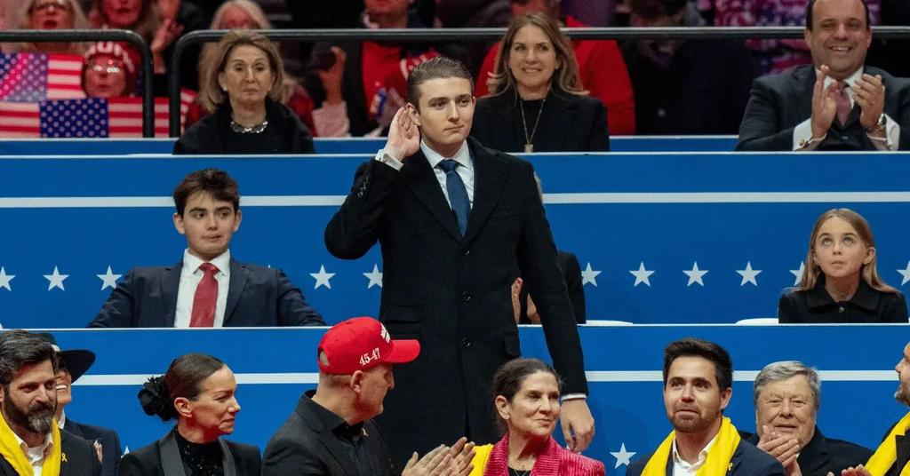 Inside Bizarre Rumor Barron Trump is Dating Argentine Ballroom Dancer