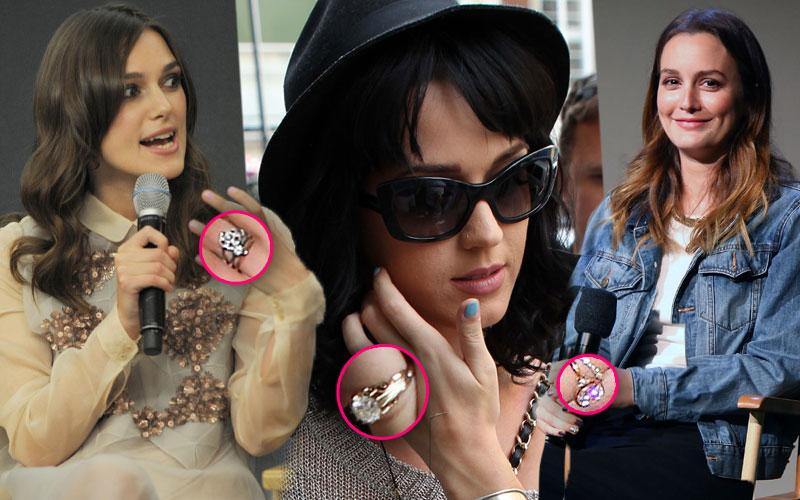 Hollywood's Smallest Celebrity Engagement Rings Revealed