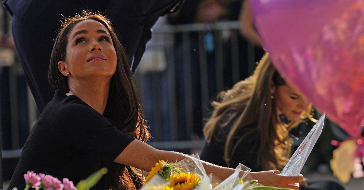 Royal Fans Believe Meghan Markle Wore Microphone While Mourning Queen