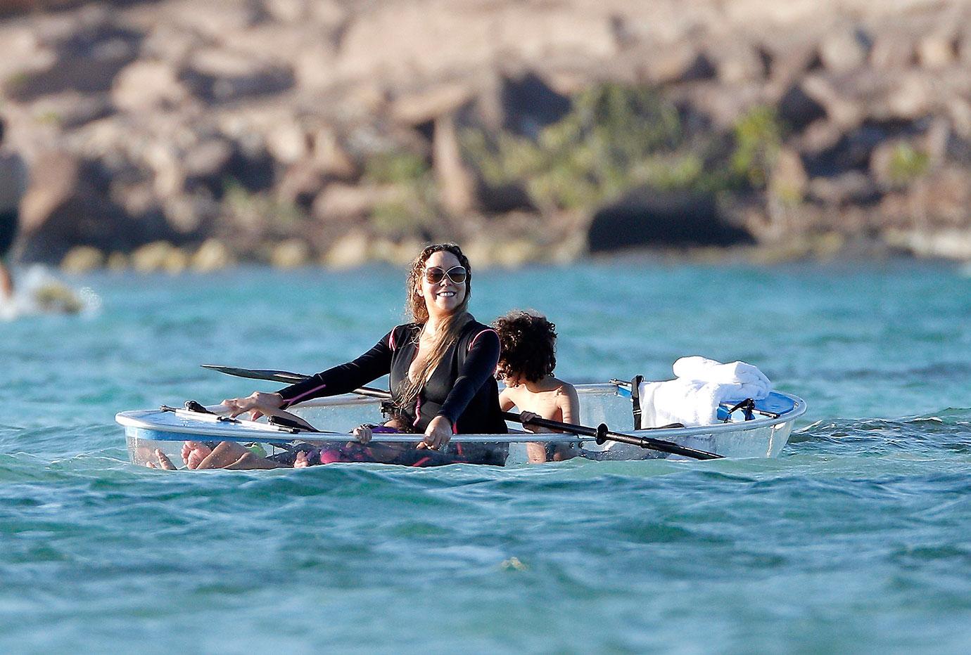 Mariah Carey & Bryan Tanaka Go On Vacation With Kids In St. Barth