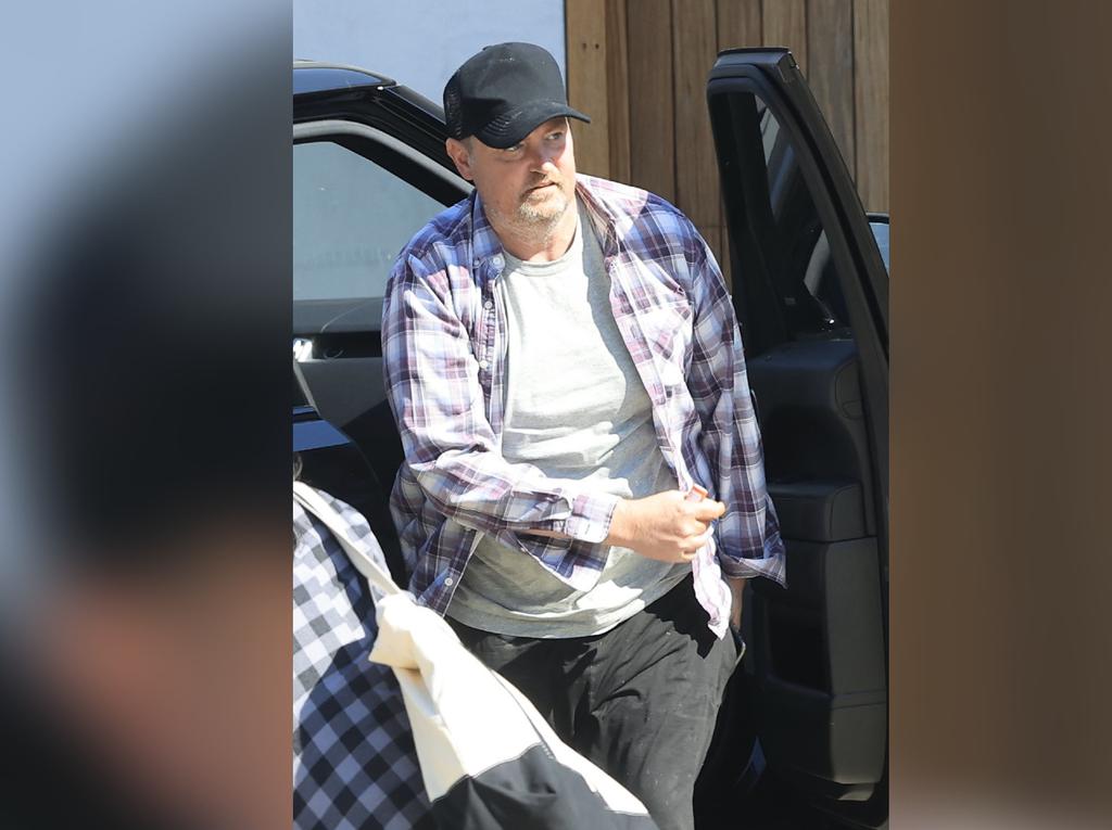 Matthew Perry Looks A Mess In A Rare Public Outing
