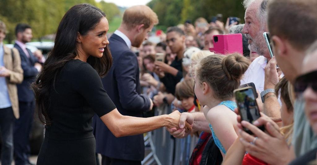 Royal Fans Believe Meghan Markle Wore Microphone While Mourning Queen
