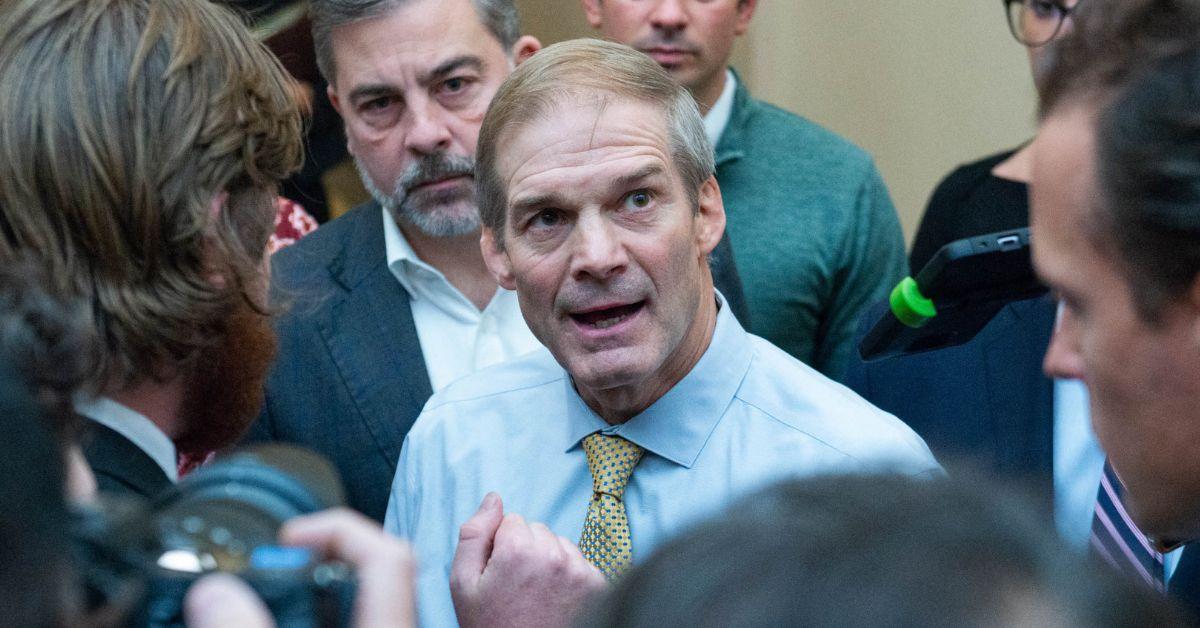 GOP Congressman Receives Anonymous Text Demanding He Vote for Jim Jordan