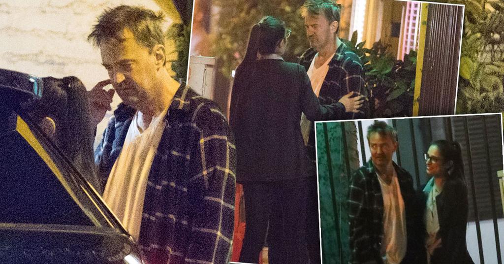 Matthew Perry Looks Disheveled On Date With Mystery Woman