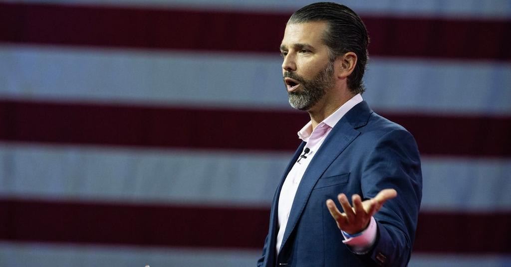 Donald Trump Jr. Calls Out Hollywood 'Clowns' For Wearing Anti-ICE Pins