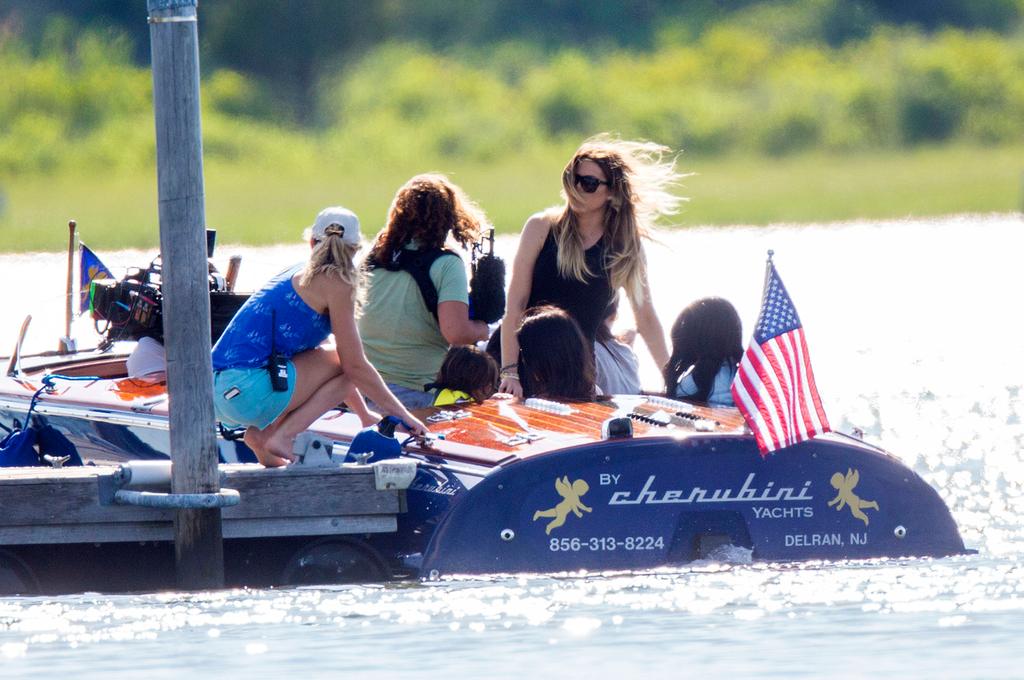 Whatever Floats Their Boat! Kardashians Enjoy Slow Summer Day In The ...