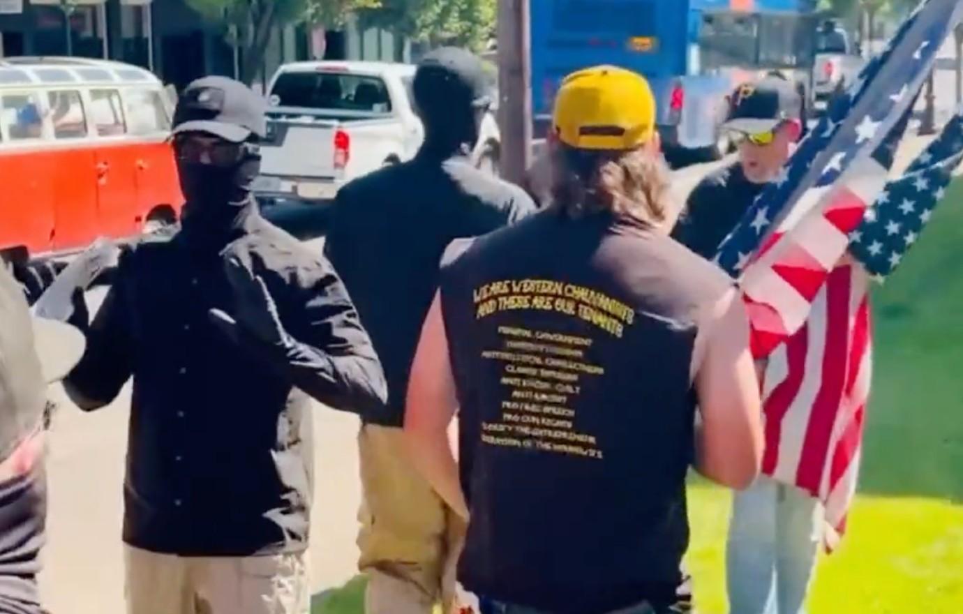 Proud Boys Brawl With Rival Neo-Nazi Group at Pride Celebration